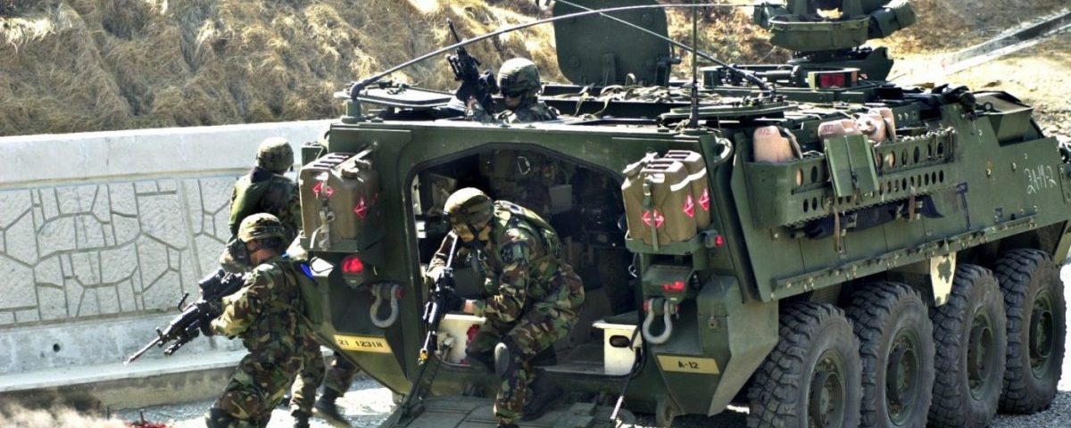 SUA trimit în Bulgaria o companie Stryker care va face parte din grupul ...